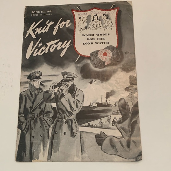 Vintage | Other | Vintage Very Rare 943knit For Victory Ww11 Pattern ...